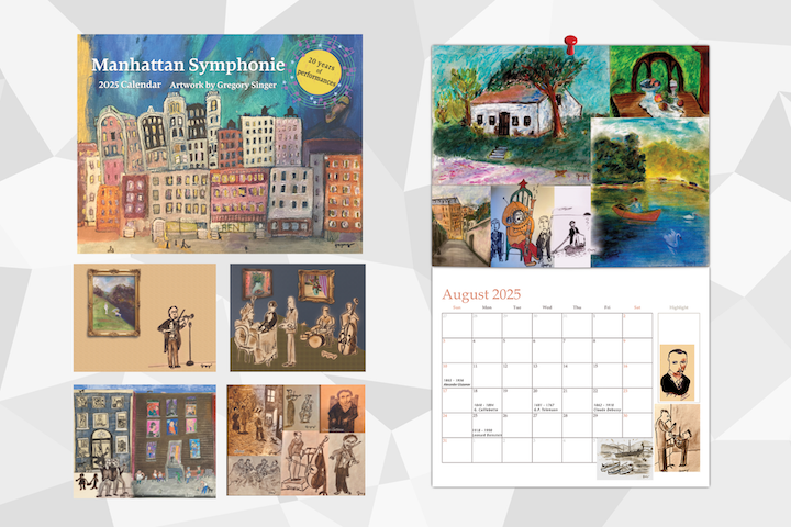 20th Anniversary Calendar Now on Sale! | Manhattan Symphonie