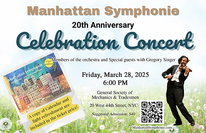 March 28th Concert | Manhattan Symphonie